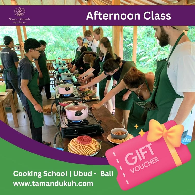 Cooking Class in Bali - Taman Dukuh Bali Farm Cooking School | Cooking ...